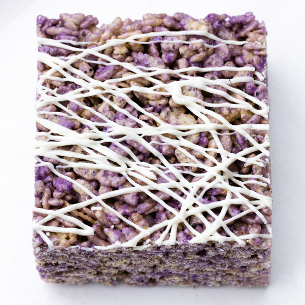 ube rice crispy* | Ube Area